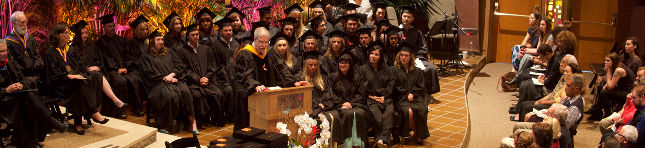 Students at Graduation - Pacifica Graduate Institute