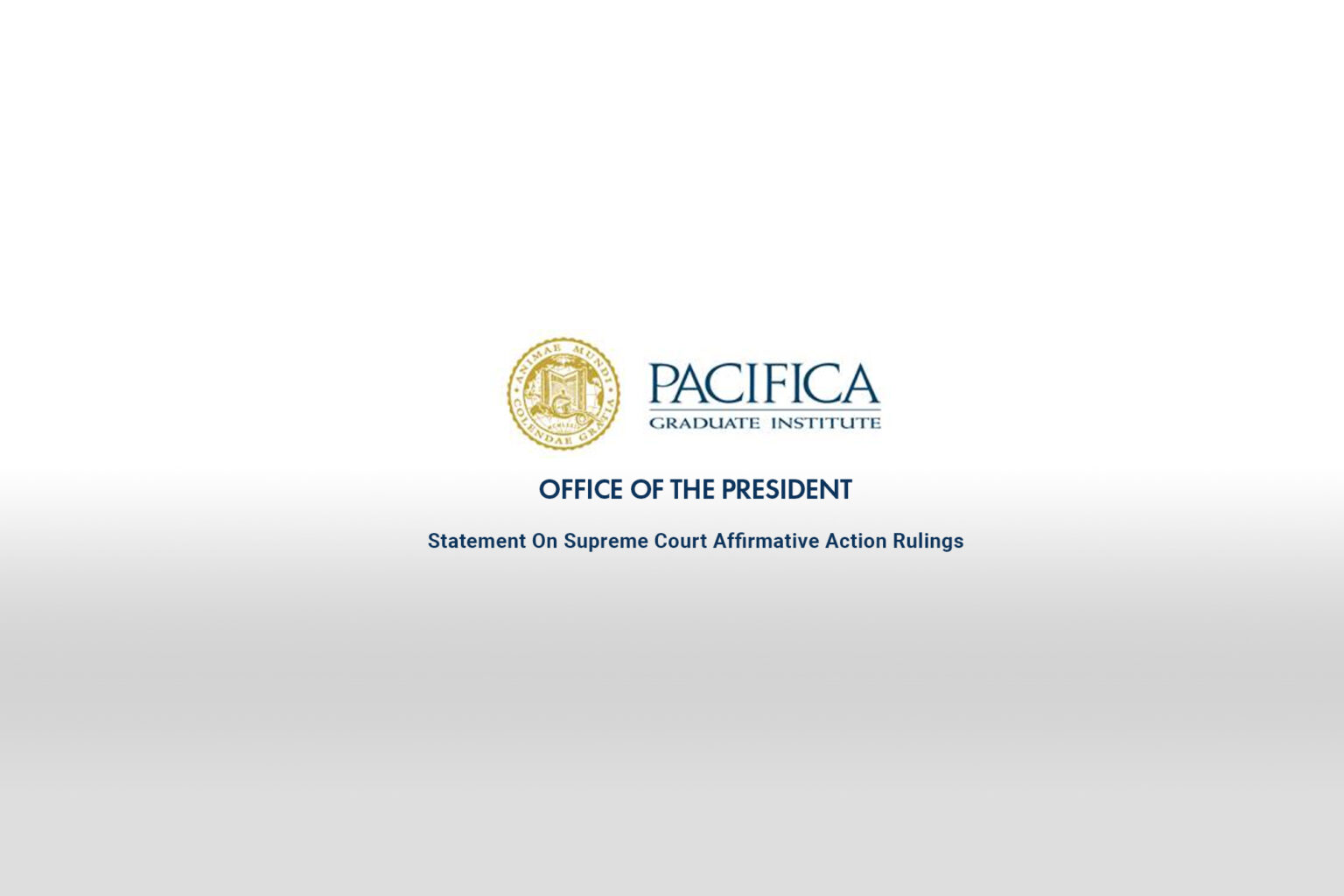 Pacifica News - Pacifica Graduate Institute